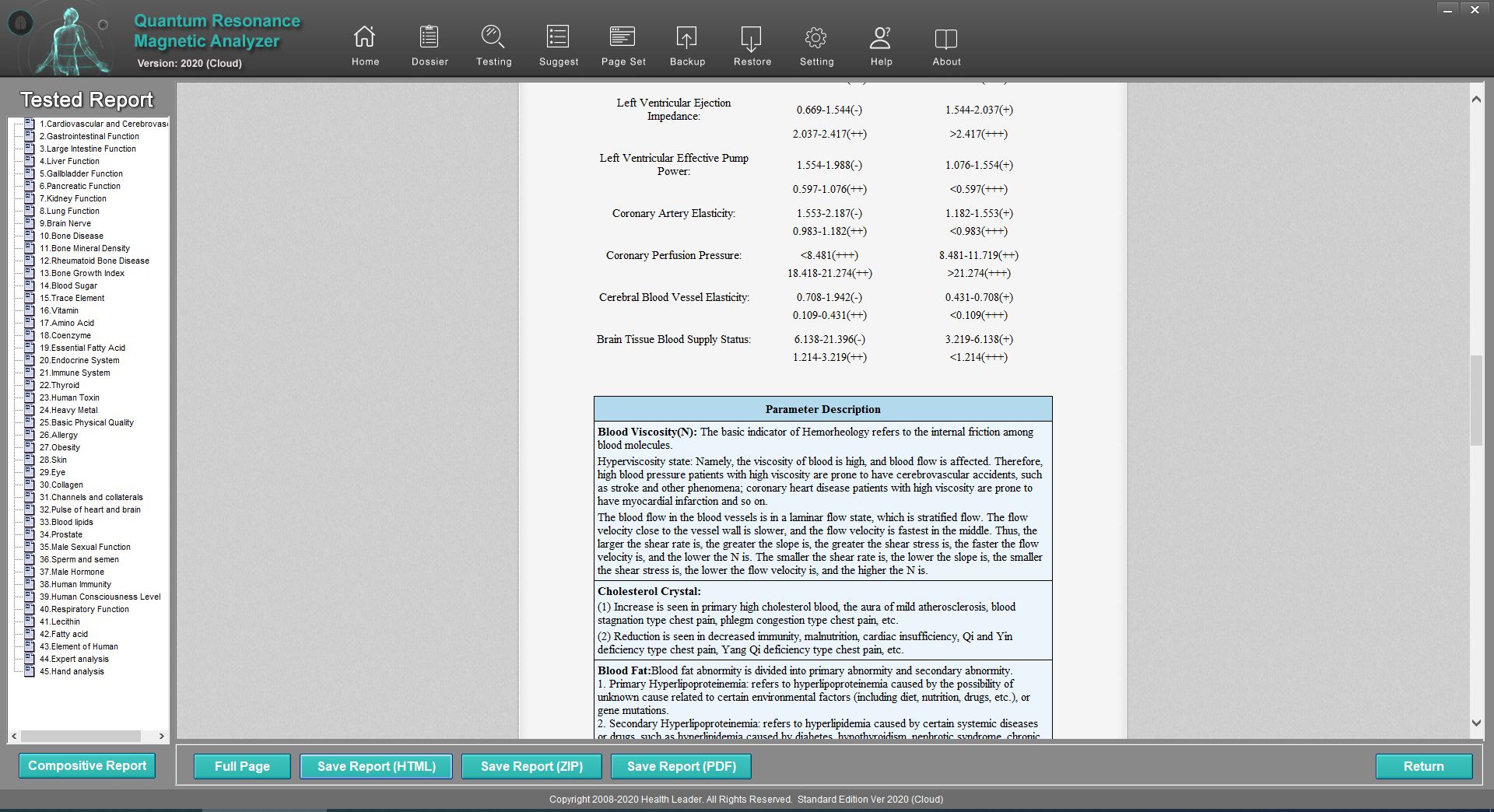 Cloud Version---QRMA-999 Quantum Resonance Magnetic analyzer
